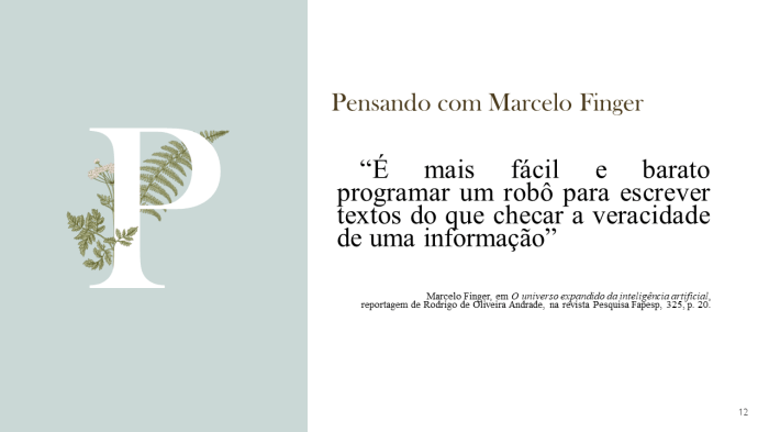 Pensar faz bem com Marcelo Finger – Canal EPraxe